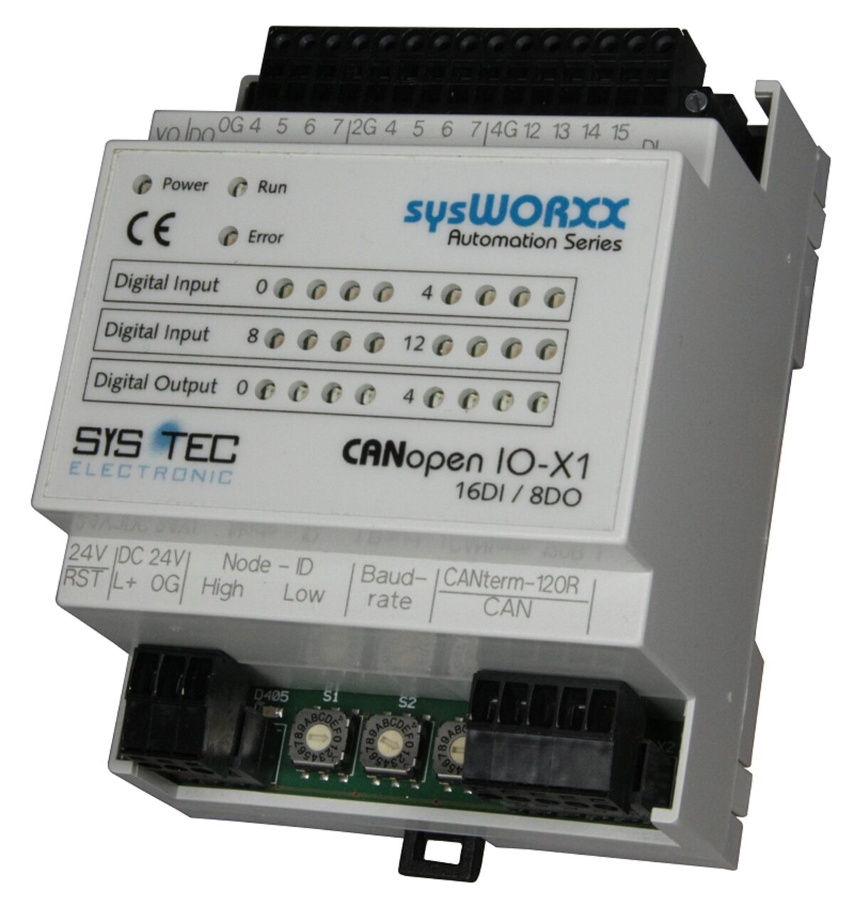 SYS TEC electronic AG: sysWORXX CANopen IO-X1