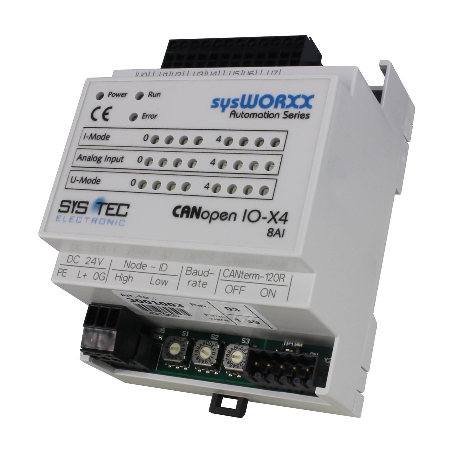 SYS TEC electronic AG: sysWORXX CANopen IO-X4
