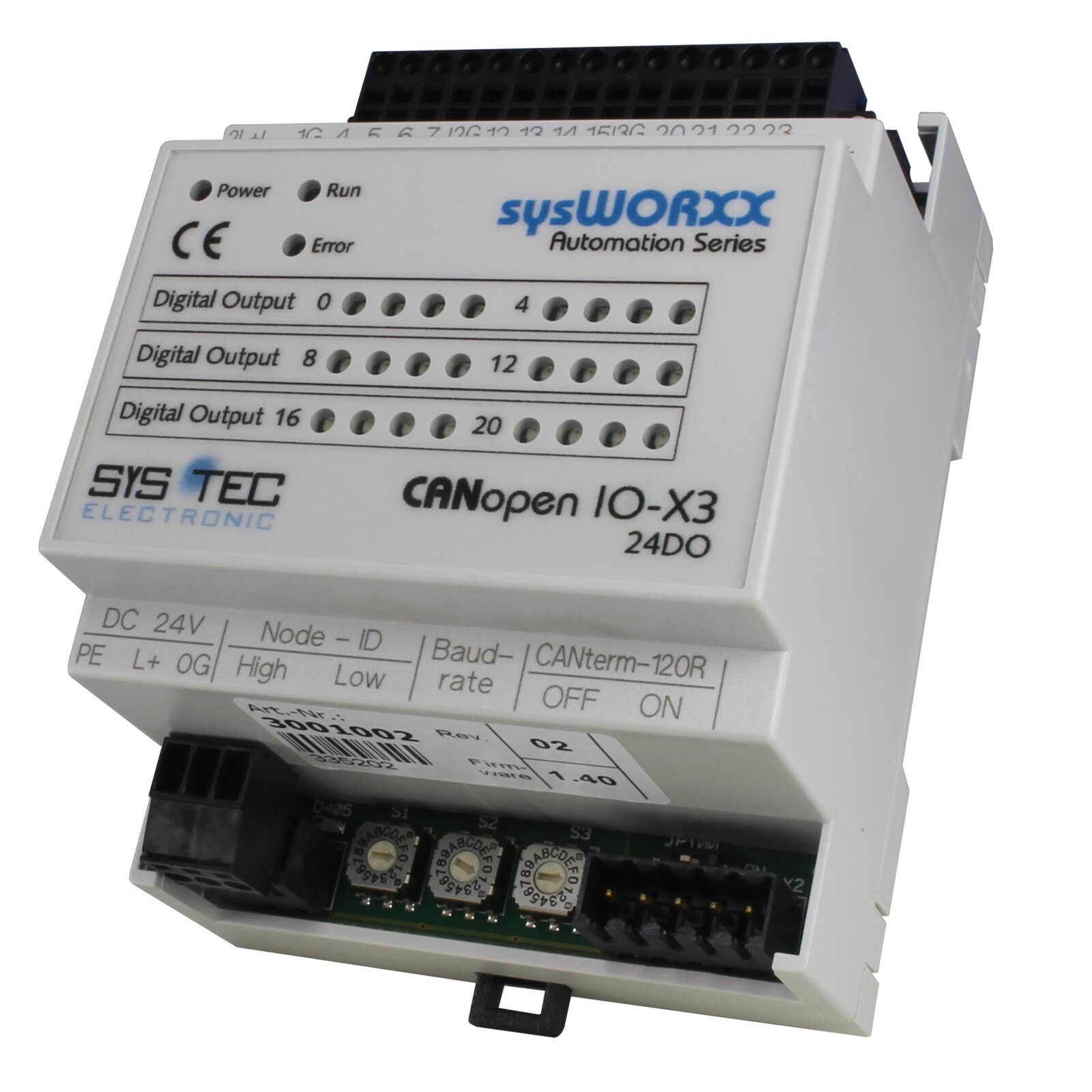 SYS TEC electronic AG: sysWORXX CANopen IO-X3