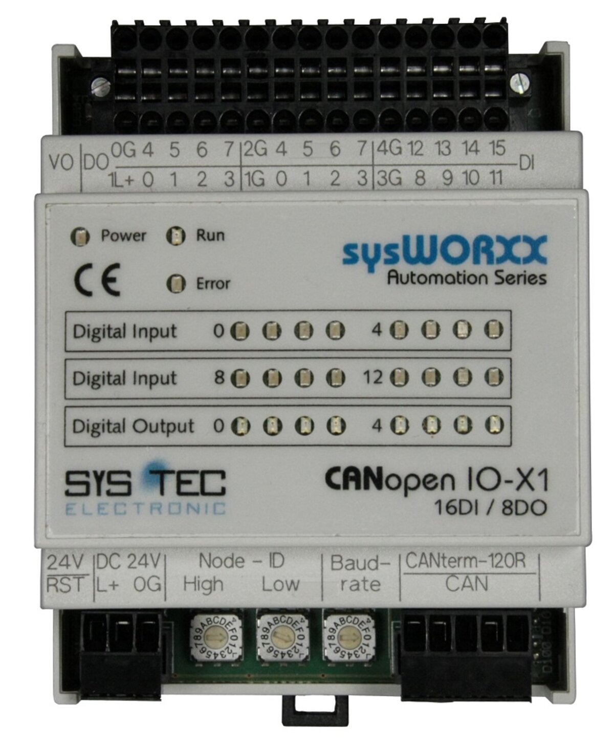 SYS TEC electronic AG: sysWORXX CANopen IO-X1